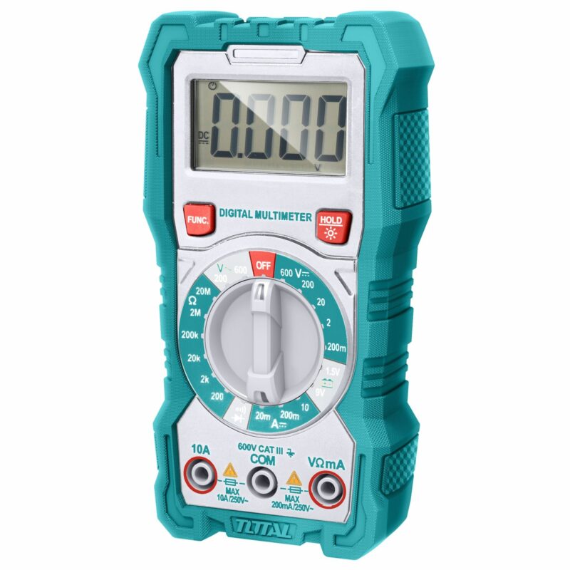 MULTIMETRO DIGITAL TOTAL TMT46001 TMT5360011 (460012)