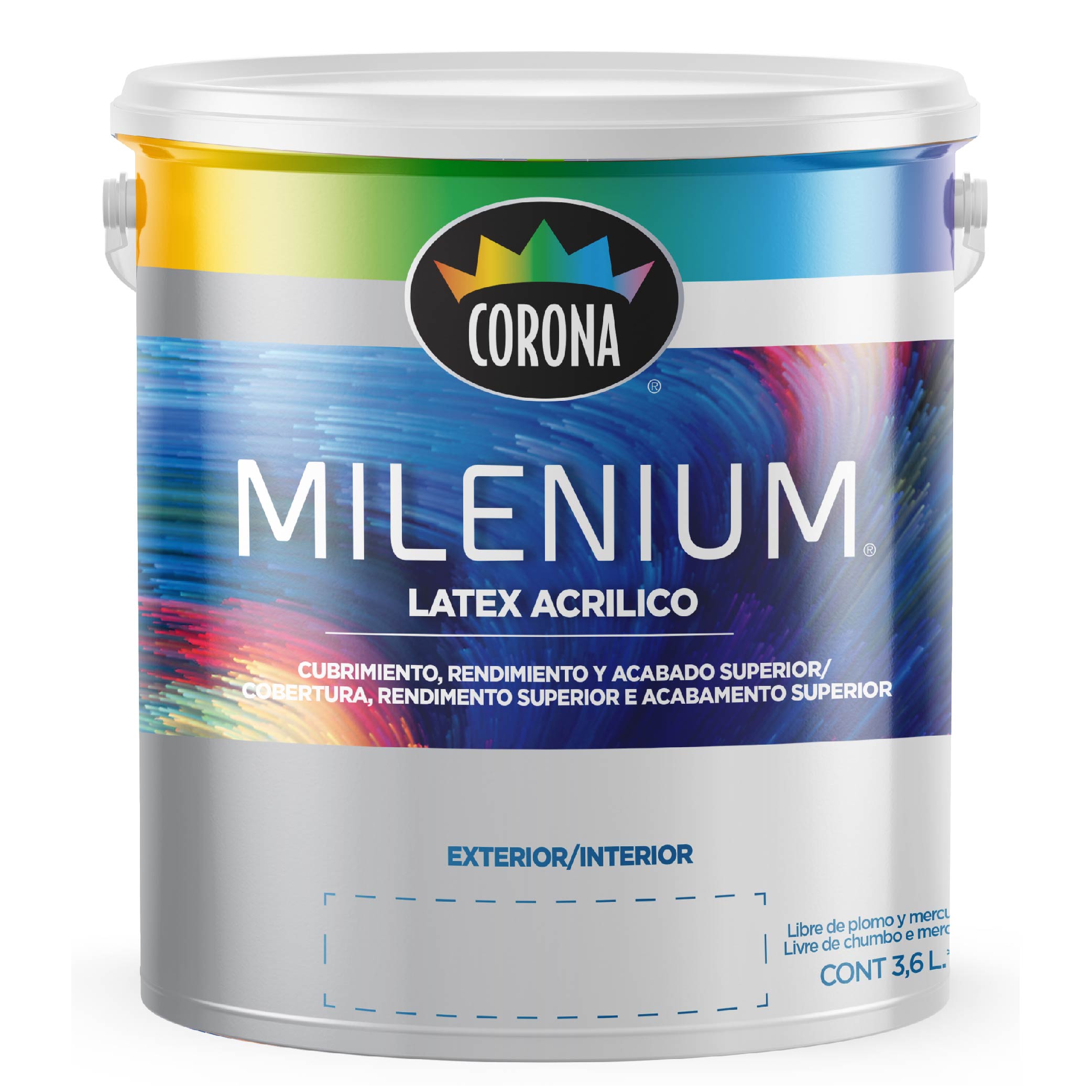 MILENIUM BASE MATE TINT GALON 0652-01 – El Colonizador